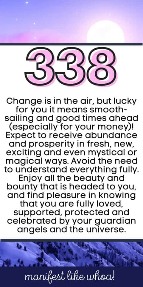 338 Angel Number Meaning For Manifestation – Manifest Like Whoa!