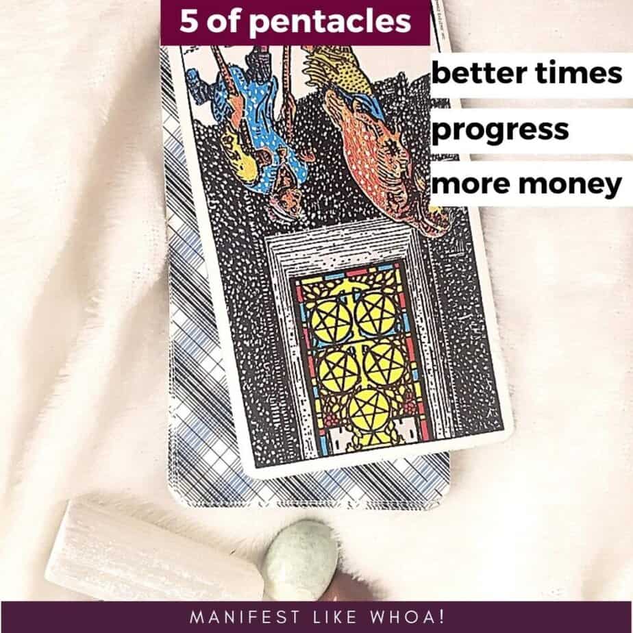 The Five of Pentacles Tarot Card Guide For Beginners – Manifest Like Whoa!