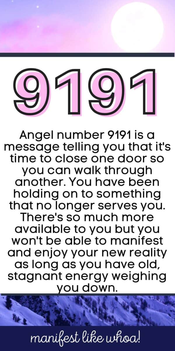 9191 Angel Number Meaning For Manifestation – Manifest Like Whoa!