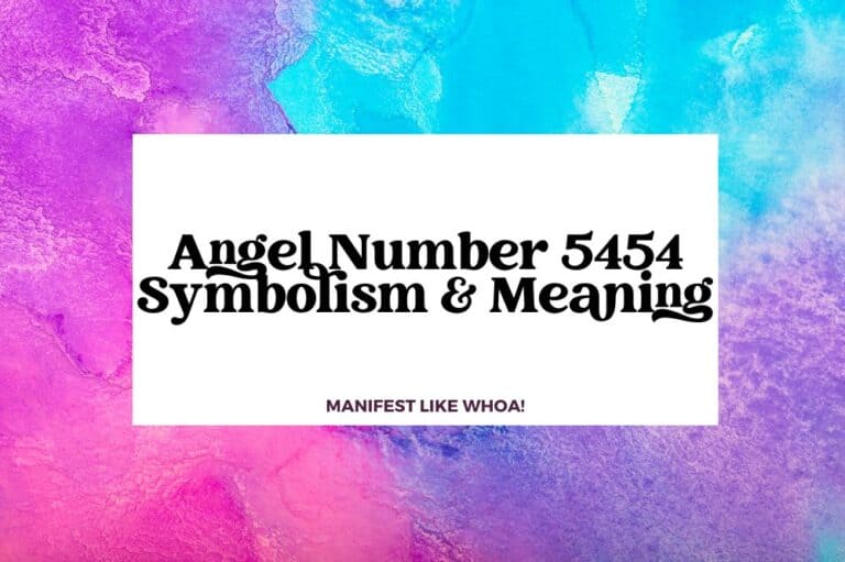 5454 Angel Number Meaning For Manifestation