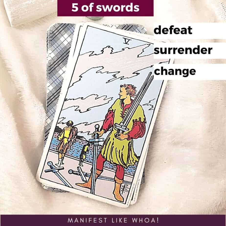 The Five of Swords Tarot Card Guide For Beginners – Manifest Like Whoa!